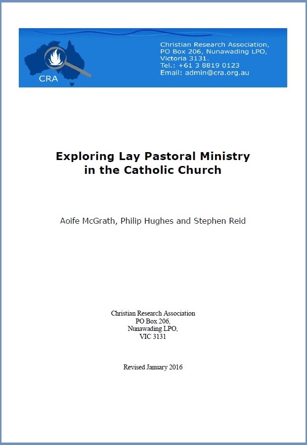 Exploring Lay Pastoral Ministry in the Catholic Church | National ...